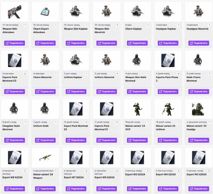 𓆩 ️‍𓆪 8 Esport packs + 15 Skins For Operators [ R6 Twitch Drops ] 𓆩 ️‍𓆪