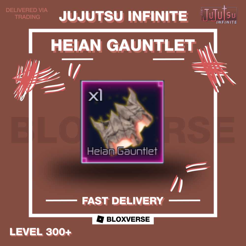 Heian Gauntlets | Jujutsu Infinite | Unobtainable