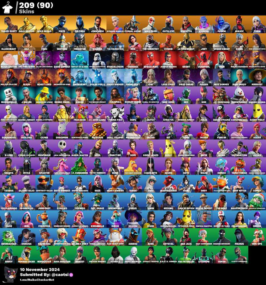 209 skins | Travis Scott | Gold Brutus | Gold Midas | Fixer | Sultura ...