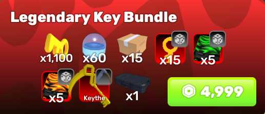 RIVALS - Legendary Key Bundle【4999R】