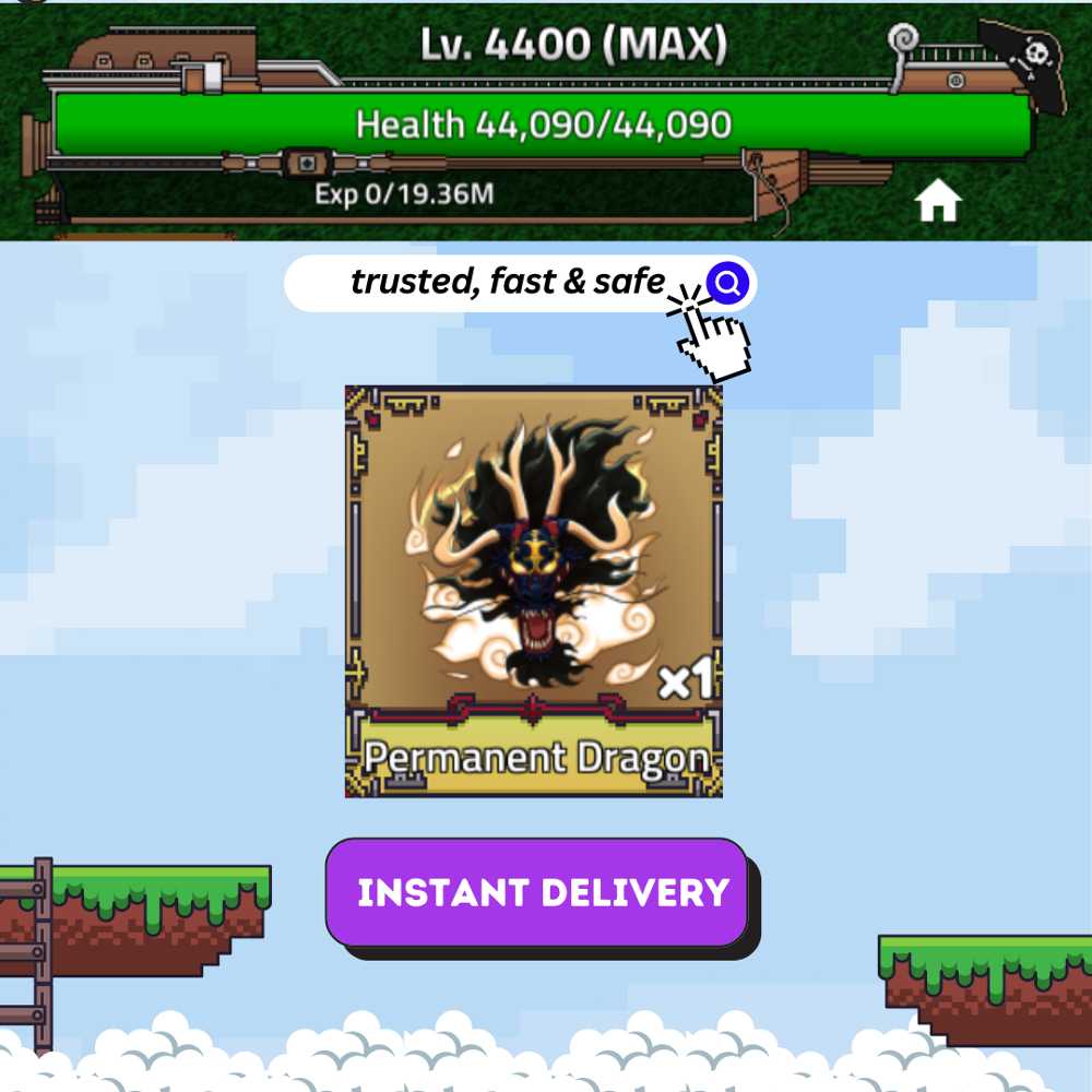 King Legacy - Permanent Dragon (Inventory/No Use) Level 4400 ...