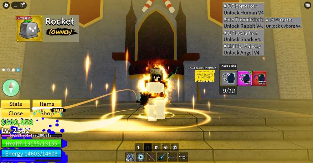 5 V4 Race, Godhuman, CDK, Hallow Scythe, Dark Dagger, Shark Anchor ...