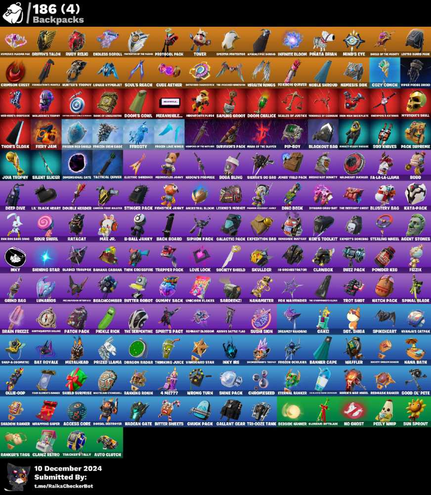 Psn/Xbox/Nintendo/PcLeviathan Axe148 skins Unpeely, Polar Peely, Ruby Shadows, Rick Sanchez ...