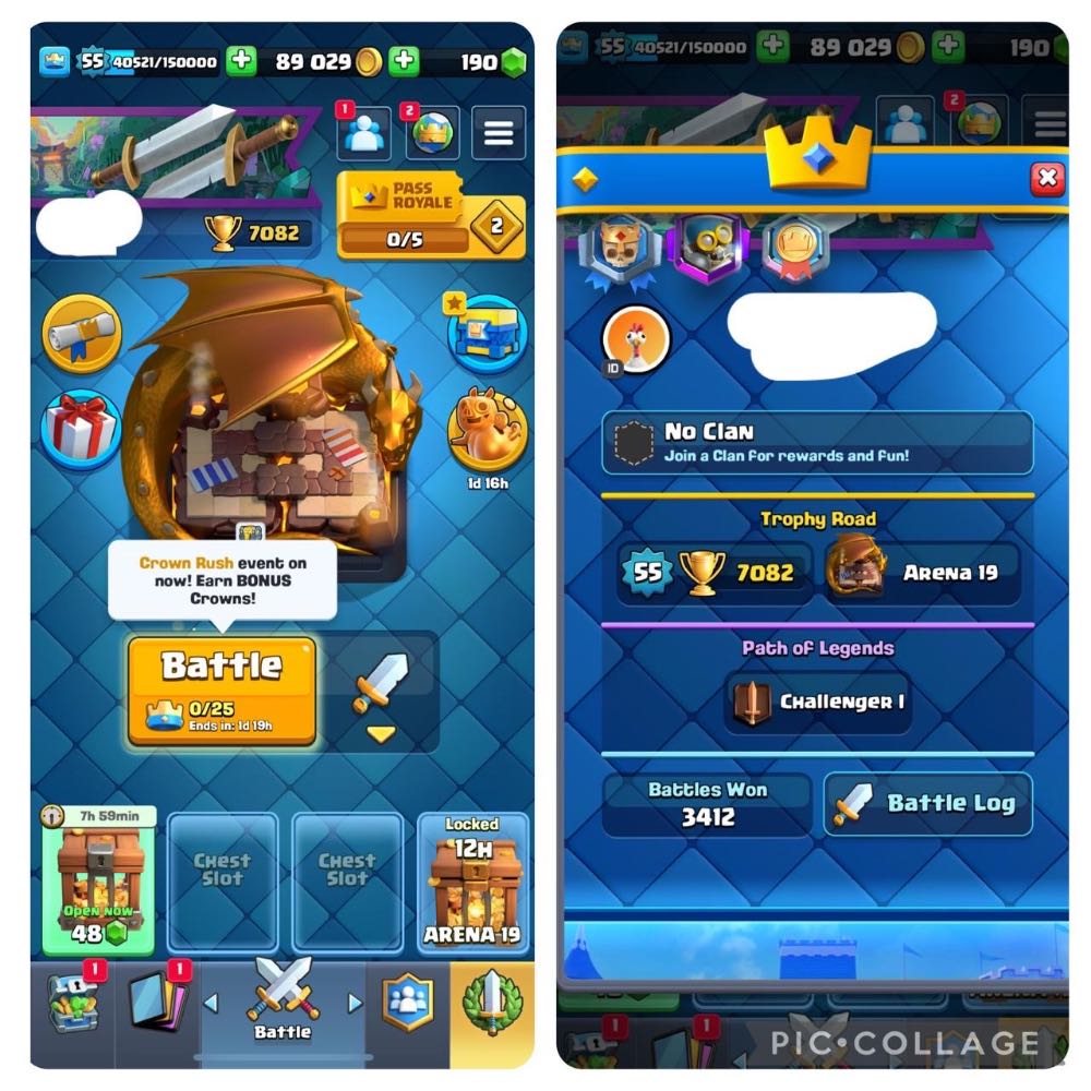 CR60!!KT-15,LEVEL-55, 3 ELITE CARDS, 52 MAX CARDS LEVEL 14 , FREE NAME ...