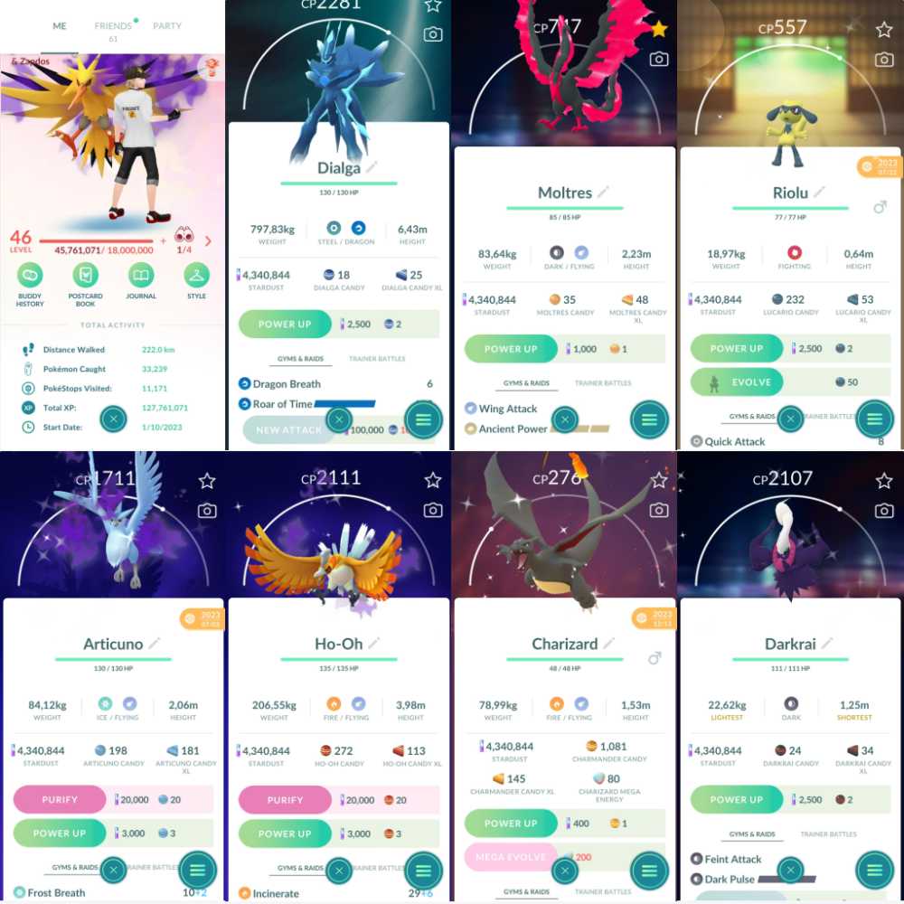 982 LV46 Dialga origin forme: roar of time. Galarian Moltres. Shiny ...