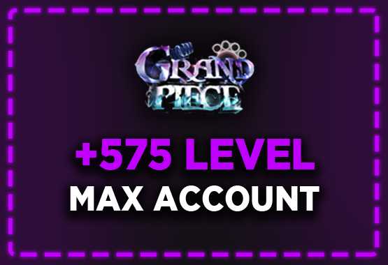 Grand Piece Online [GPO] | 575 MAX LVL | 350K+ Peli | Ready For Trade ...