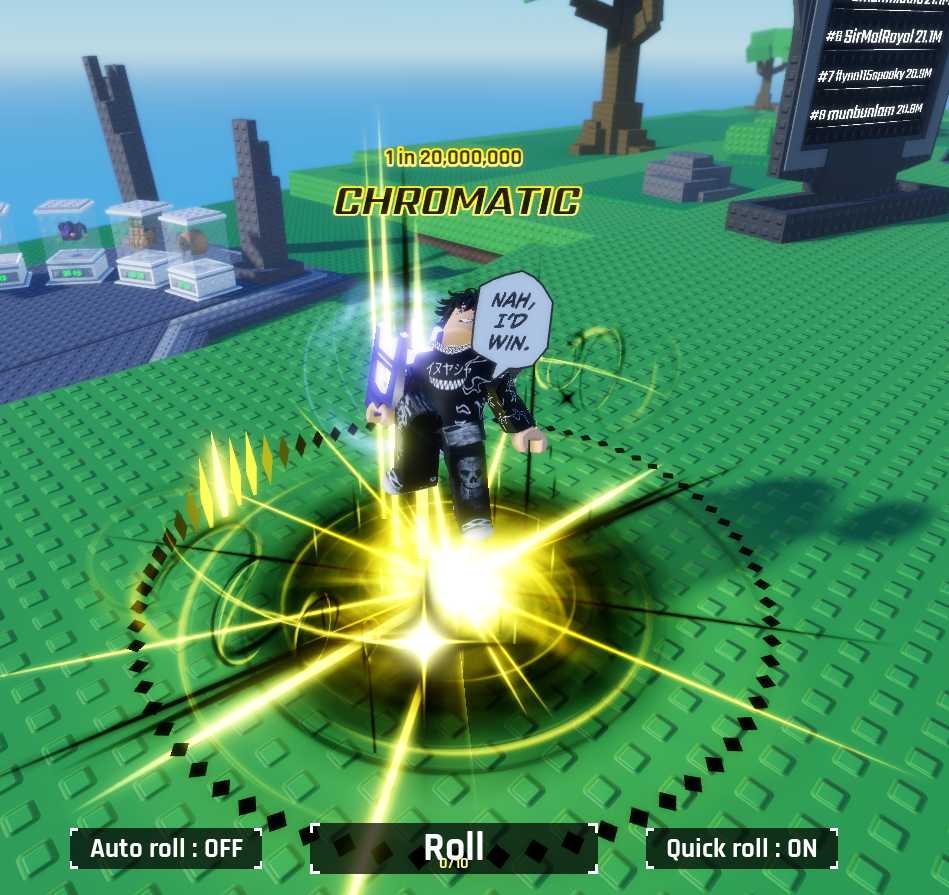 F12 | Sol's rng | Sols rng | 1.72M Rolls | 1 in 20,000,000 Chromatic ...