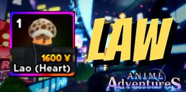 Account Starter Anime Adventure - Law