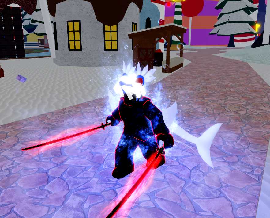 Blox Fruit Level 2450 Race Shark V4 GodHuman Full Awakened Dough Fruits ...