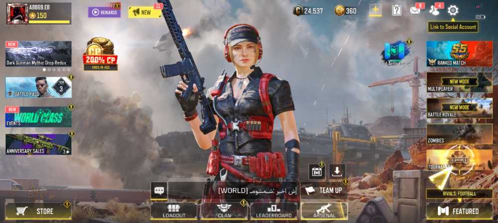 #CL2020 | Level150 | 182 epic guns | 72 characters | save on:Activision ...