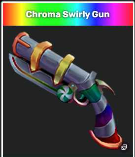 CHROMA SWIRLY GUN - [MM2 - MURDER MYSTERY 2 - ROBLOX]