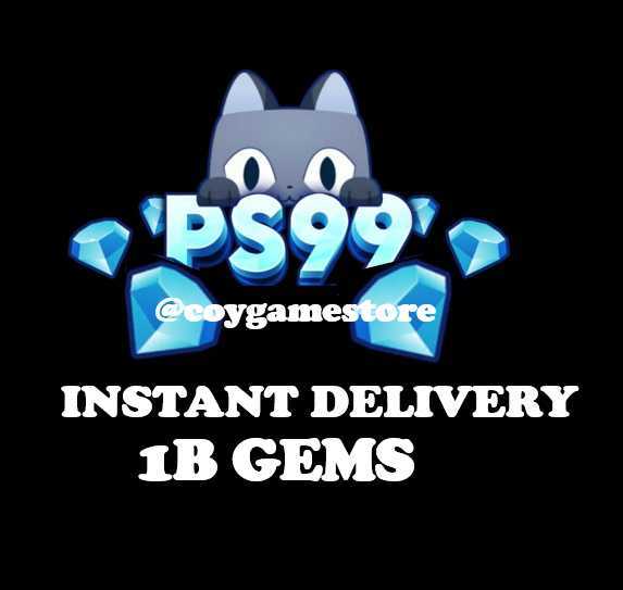 (INSTANT DELIVERY) PS99 Pet Simulator 99 Gem 1B Billion Gem