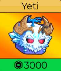 [ Blox Fruit ] - Yeti Perm - 3000R$ | Fast Delivery
