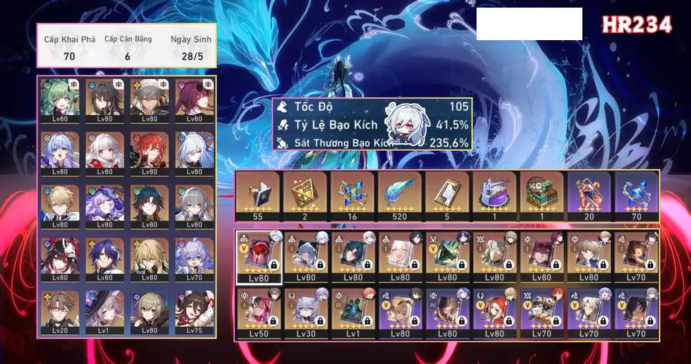 【Asia | TL70】Jingliu (LC) + Blade (LC) + Kafka (LC) + Sparkle (LC ...