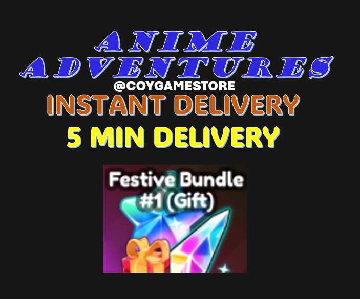 (INSTANT DELIVERY) Anime Adventures Festive Bundle 1