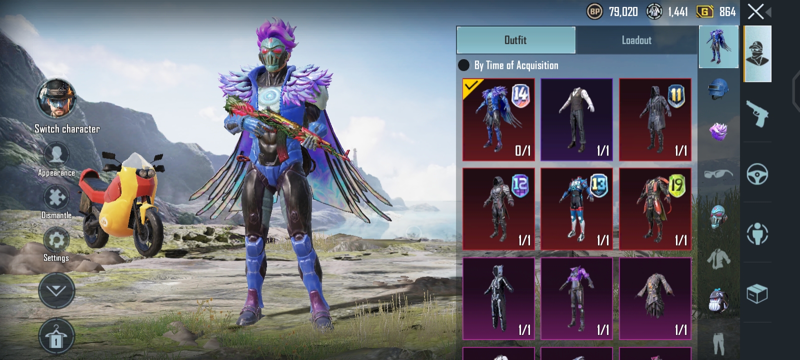 BGMI Lvl 63 Andy Unlocked Many Skins With many Royal Pass