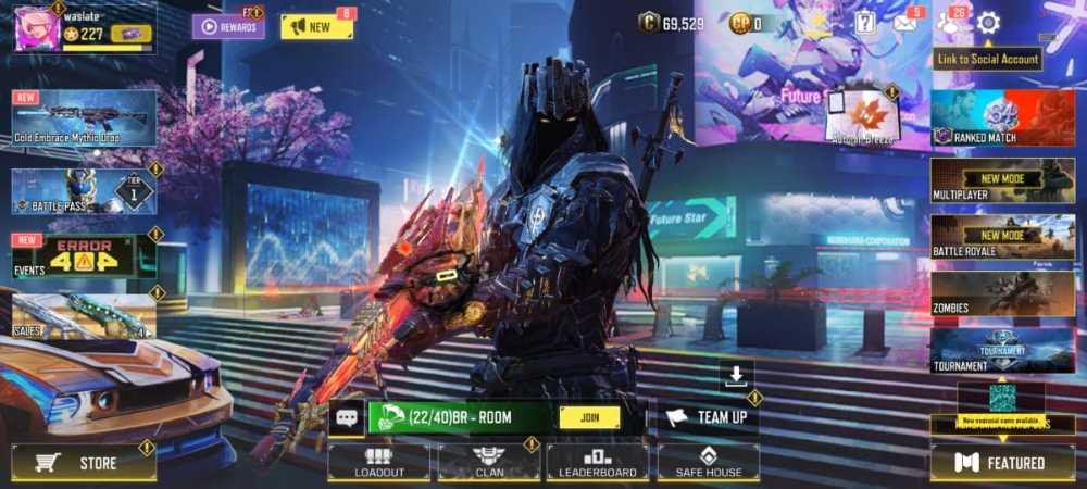 | Two Mythic Characters | Four Mythic Guns With DLQ33| 11 Legendary Guns With CBR4 Lattice ...