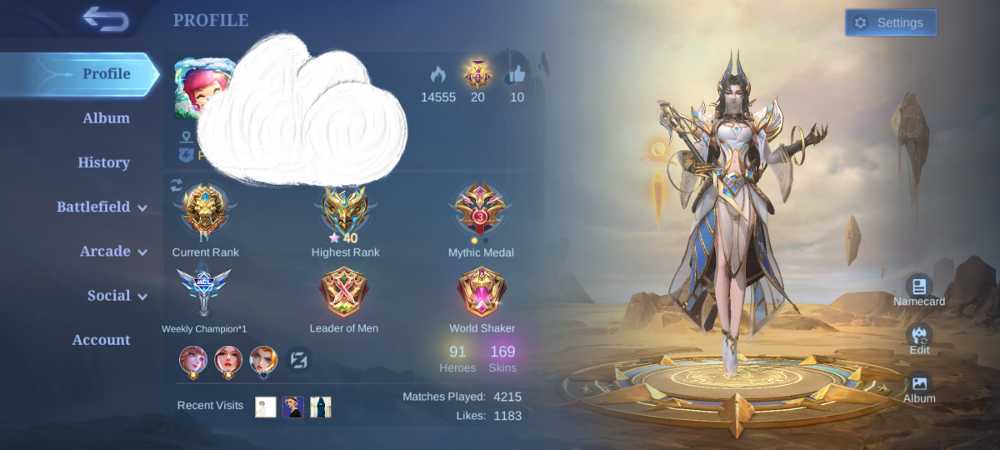 169 Skins. 4 Event Skin. BTC Kagura. 14 Epic and Others