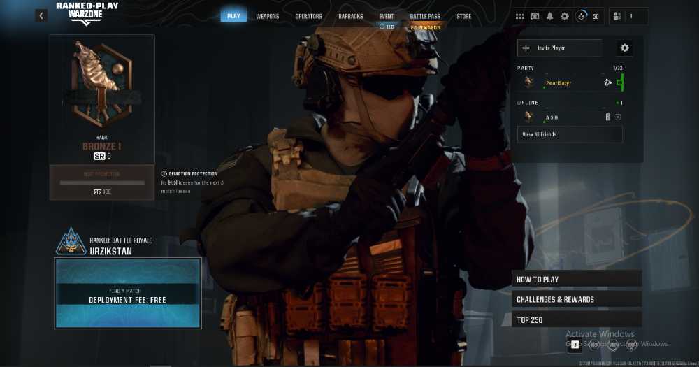 LEVEL 55 | WARZONE RANKED PLAY UNLOCKED |- 30 TOP PLACEMENTS COMPLETED ...