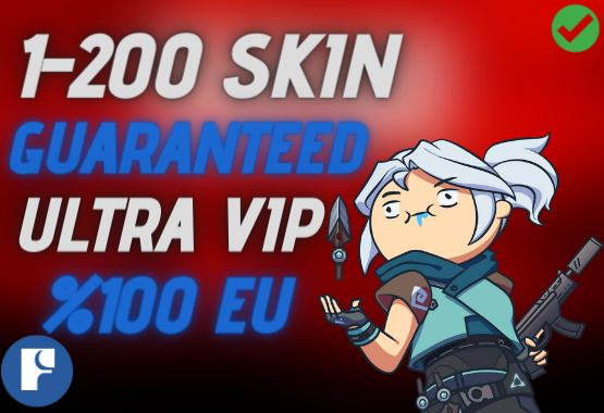 [EU] ⭐ ULTRA VIP - 1-200 Skins Guaranteed Valorant Account ⭐