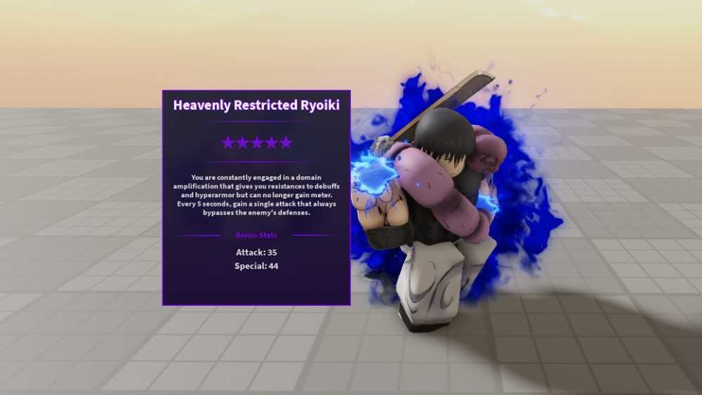 Heavenly Restricted Ryoiki Sorcerer Killer | Toji Fushiguro | 35a44s ...