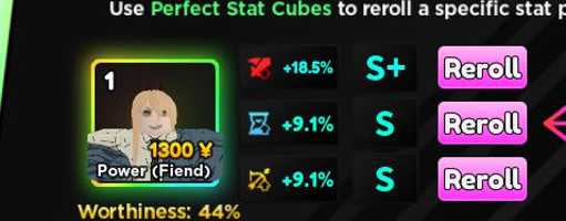 Power (Fiend) | Anime Adventure