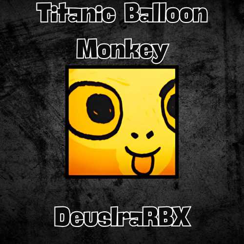 Titanic Balloon Monkey - PS99/Pet Simulator 99 / Fast Delivery