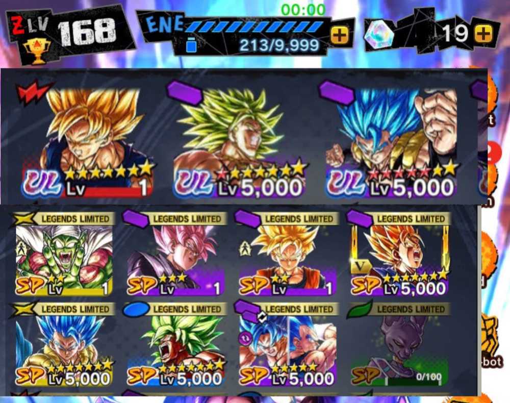 Android+IOS-HL113-2 ULTRA(Gogeta Blue 12 star+Broly)-Sparking Vegito ...
