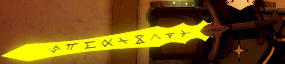 |Deepwoken| Hero's Blade of Lightning - Medium Weapon | Roblox