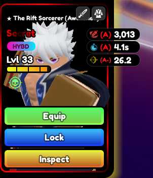 [Anime Defenders] The Rift Sorcerer EVO + Precision + A/A/A-