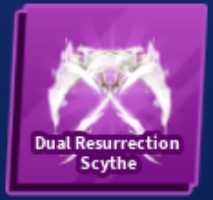 dual resurrection scythe - blade ball