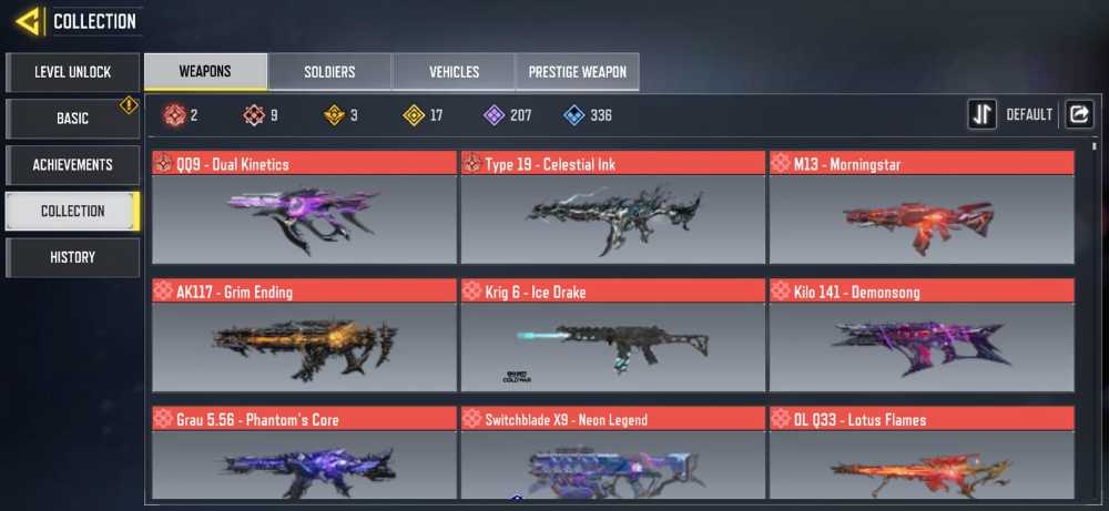 Call of Duty Mobile(Codm) Account - 9 Mythic Guns ( 2 Maxed), 18 Legendaries Templar & Siren