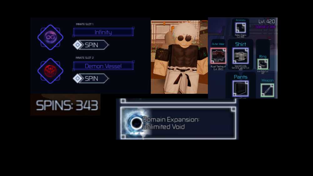 Jujutsu Infinite - 1 Domain Expansion + SUKUNA/DEMON VESSEL GOJO ...
