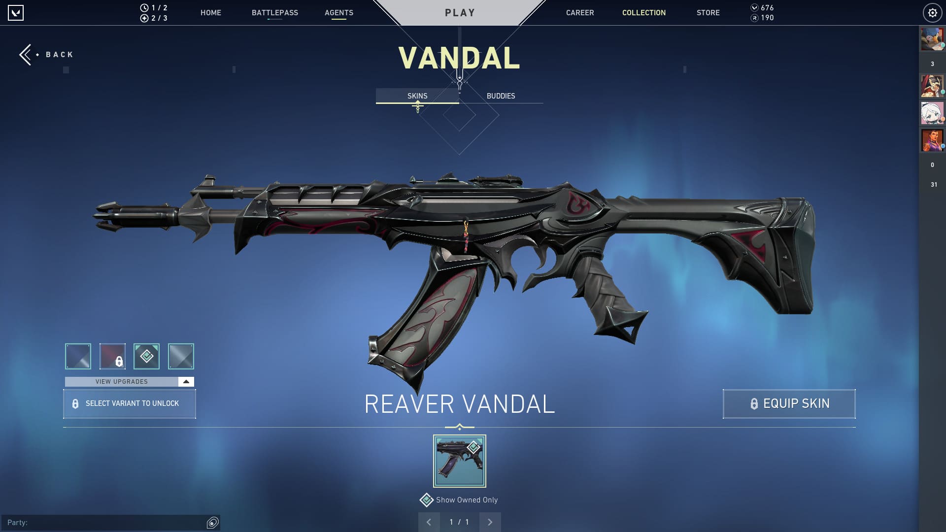 NA/USA | Reaver Vandal | 30 Skins | Awesome Starter Account | E-Mail ...