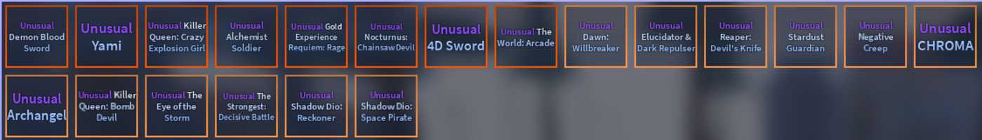 [AUT] Cheapest 20 unusual skin pack