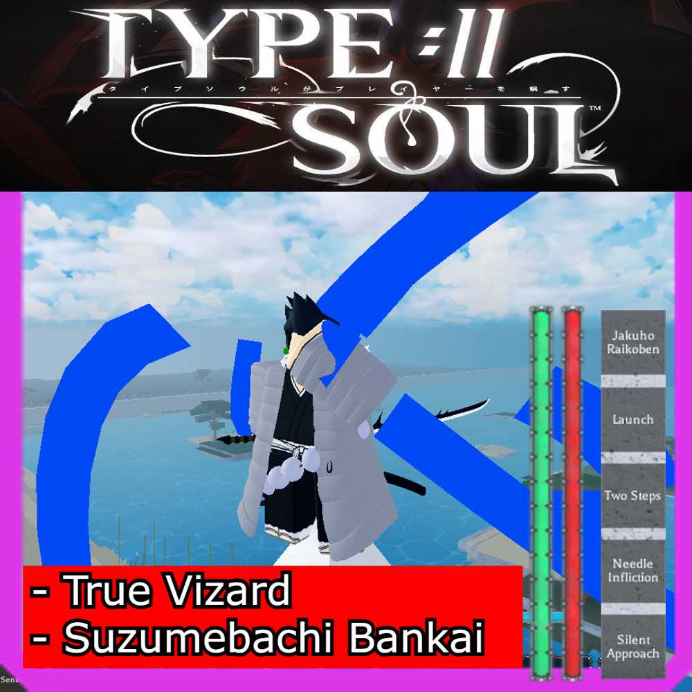 Suzumebachi Bankai | True Vizard - Type Soul Account