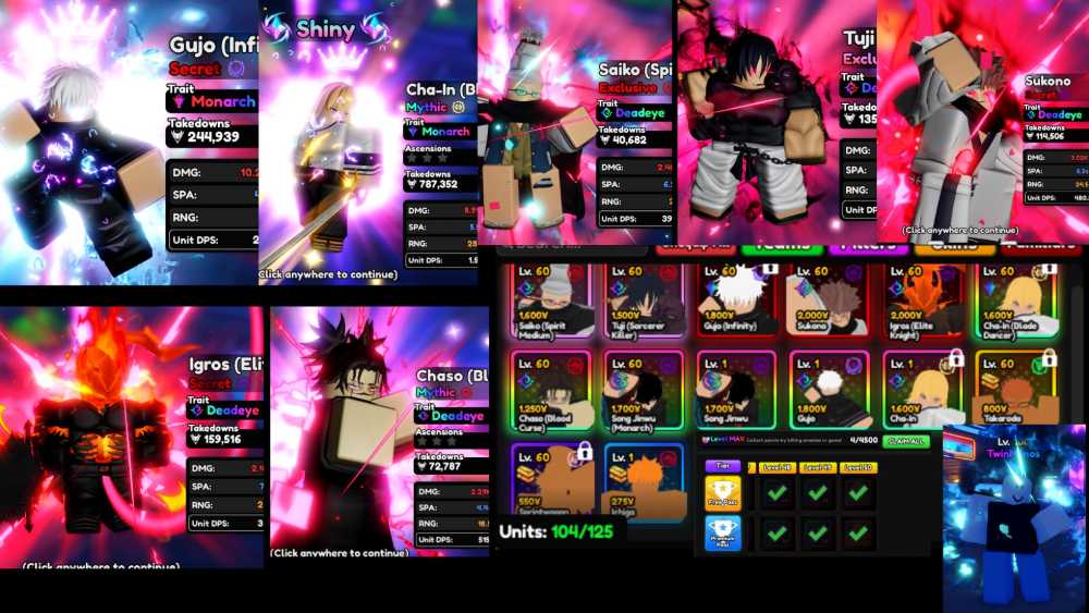 Anime Vanguard I Gojo Monarch I Cha-in MonarchI Sukuna Dead eyeI ETC I ...