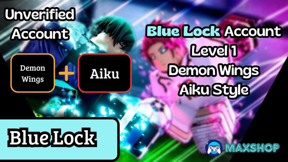 [Starter Account] Aiku Style + Demon Wings | Blue Lock