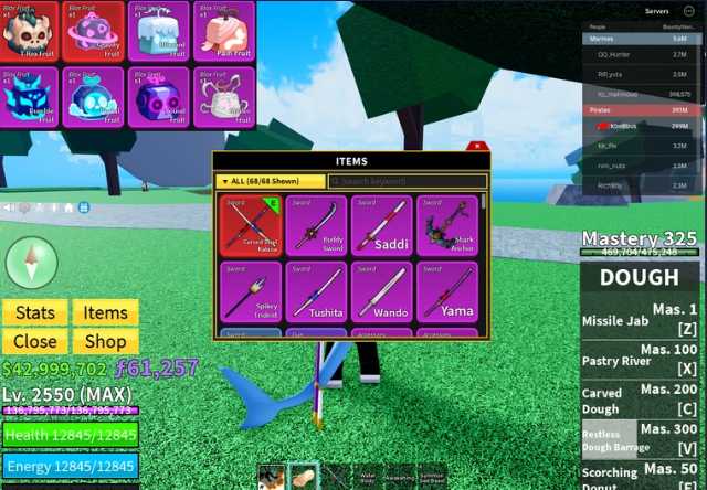 Blox Fruits / 30m Bounty / V4 Shark FULL Gear / CDK-Shark Anchor-DT ...