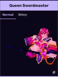 QUEEN SWORDMASTER EVO - [ANIME DEFENDER - ROBLOX]