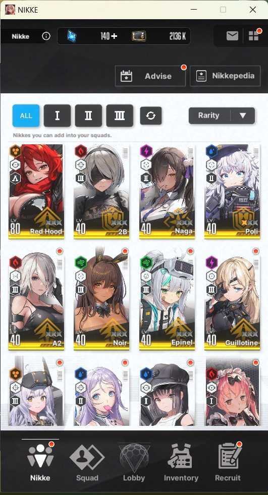 Special Cheap | SEA Duo Nier + Redhood + Noir + JK , Modernia Skin ...