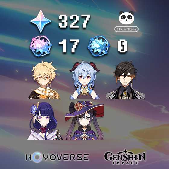 [Asia AR 10] UID 80 Ganyu Zhongli Raiden | Raiden Zhongli Ganyu | Ganyu ...