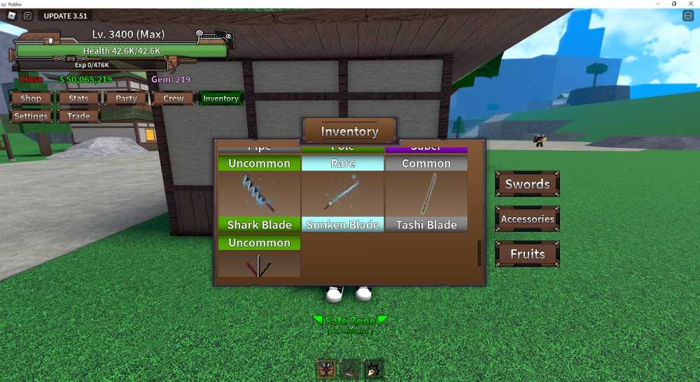 [Acroscyth] | [King Legacy] Lv3400 MAX | Acroscyth , Muramasa + (More ...