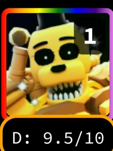 Shiny Titan Crusher Freddy - Evolution - Shiny Goliath Endo Freddy Evo ...