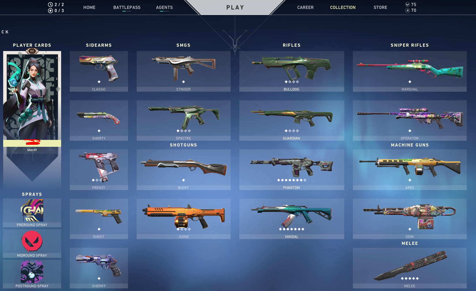 EU 41 Skins / Recon Balisong / Reaver-Origin-Prime Vandal / Singularity-Protocol Phantom ...