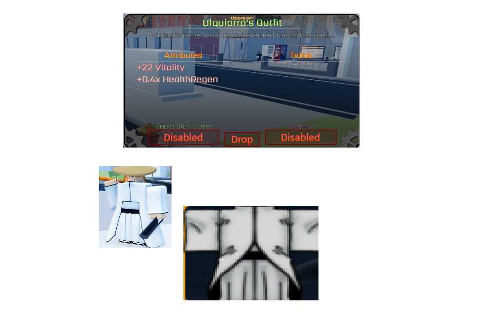 PEROXIDE Ulquiorra outfit