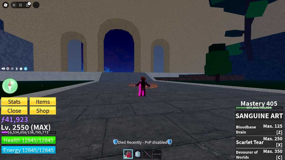 [Blox Fruits] Level 2550 | Full Ice Awakened | Sanguine Art | Human V3 ...