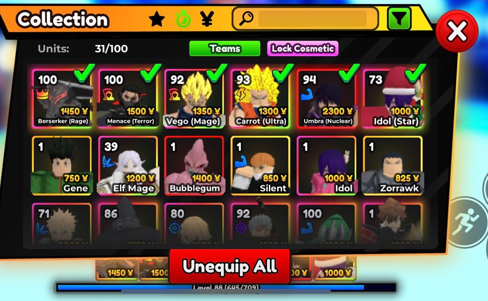 ANIME ADVENTURE UNIQUE GUTS| 2 Secrets| Mythic Traits