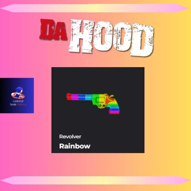 DA HOOD - Rainbow Revolver