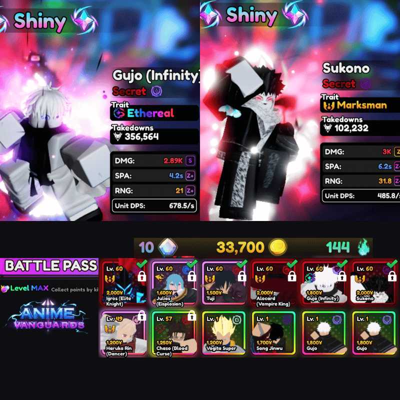 ID898 2 Secret Shiny : Shiny Gujo Ethereal,Shiny Sukono,Alocard Evo ...